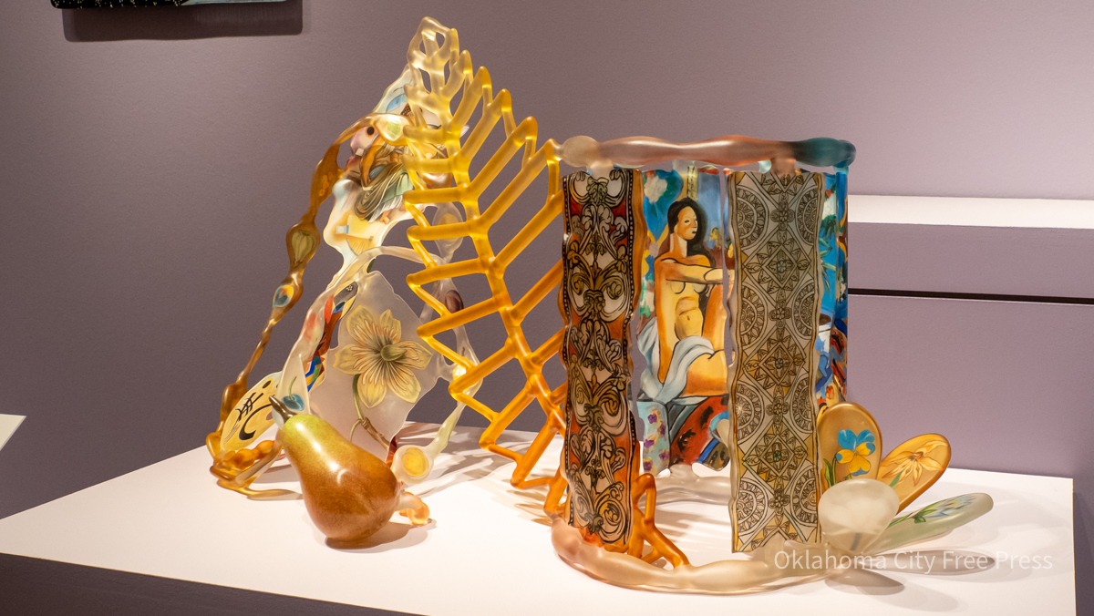 OKCMOA shining light on glass art with Rose Family Collection