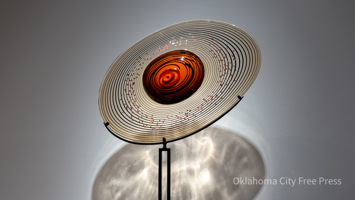 OKCMOA shining light on glass art with Rose Family Collection