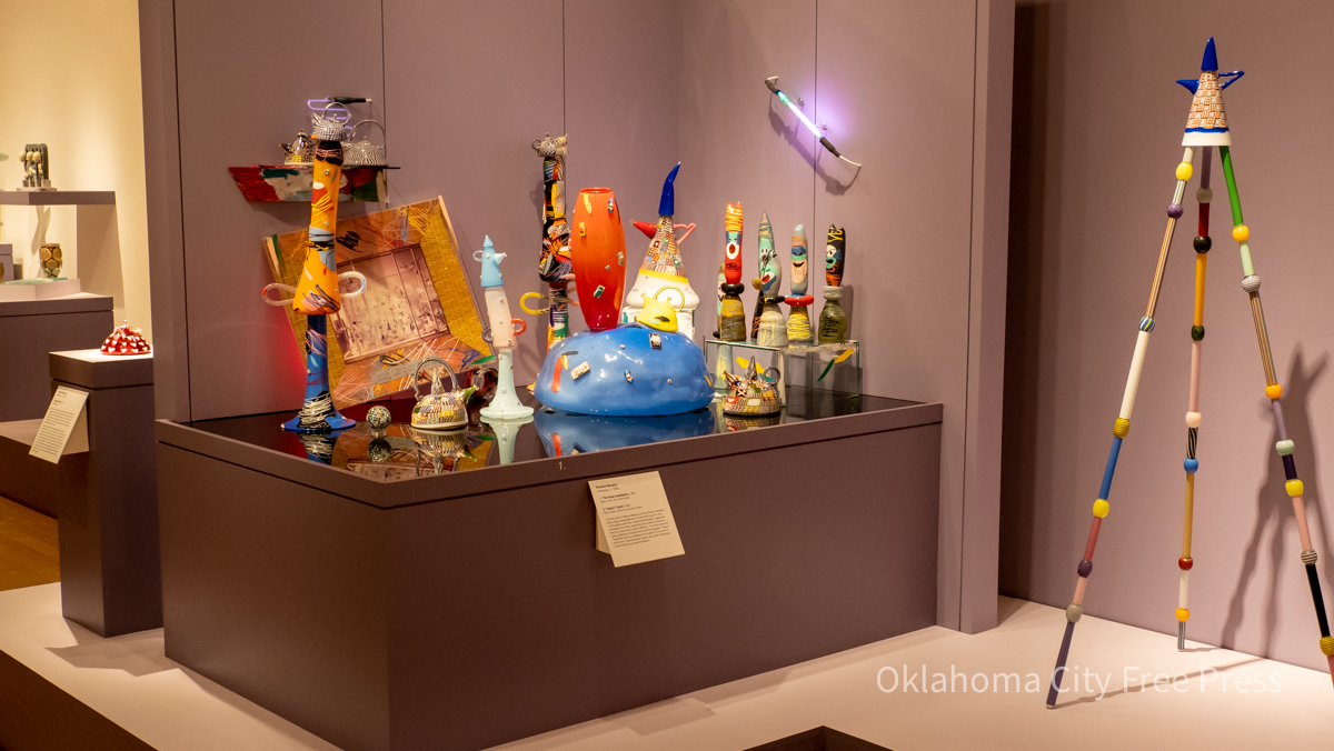 OKCMOA shining light on glass art with Rose Family Collection