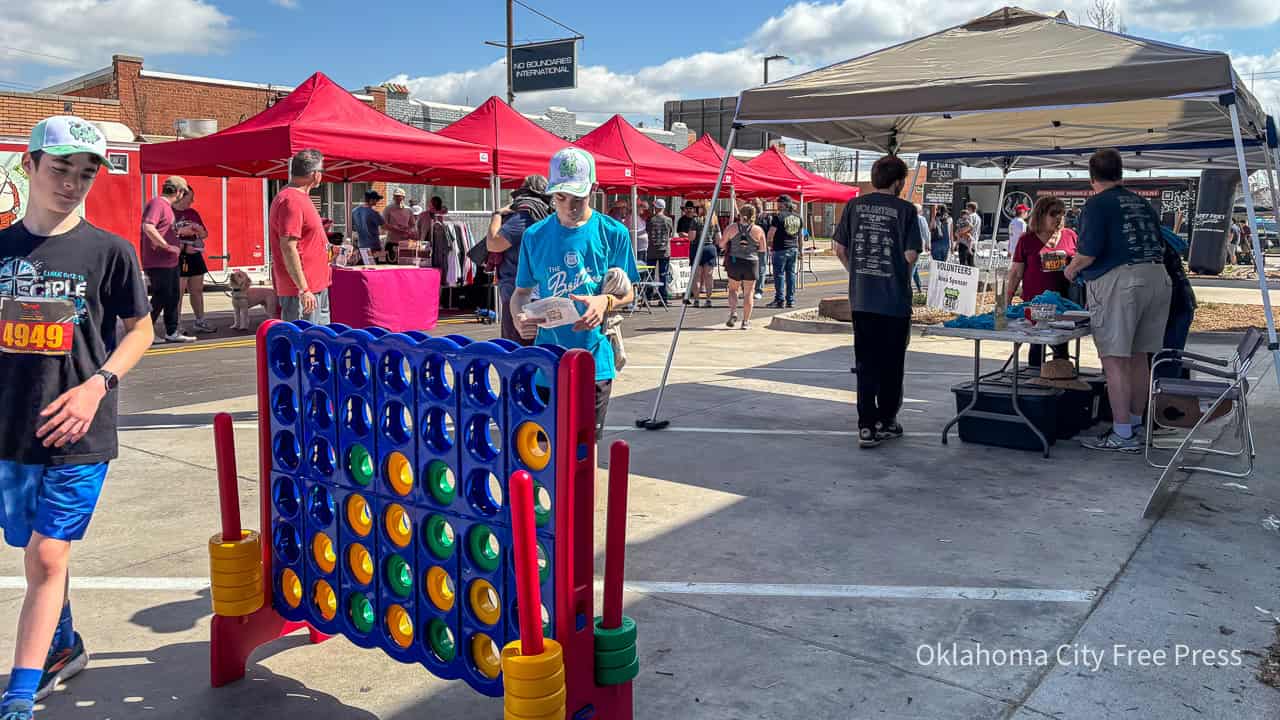 Britton District celebrates street updates with block party