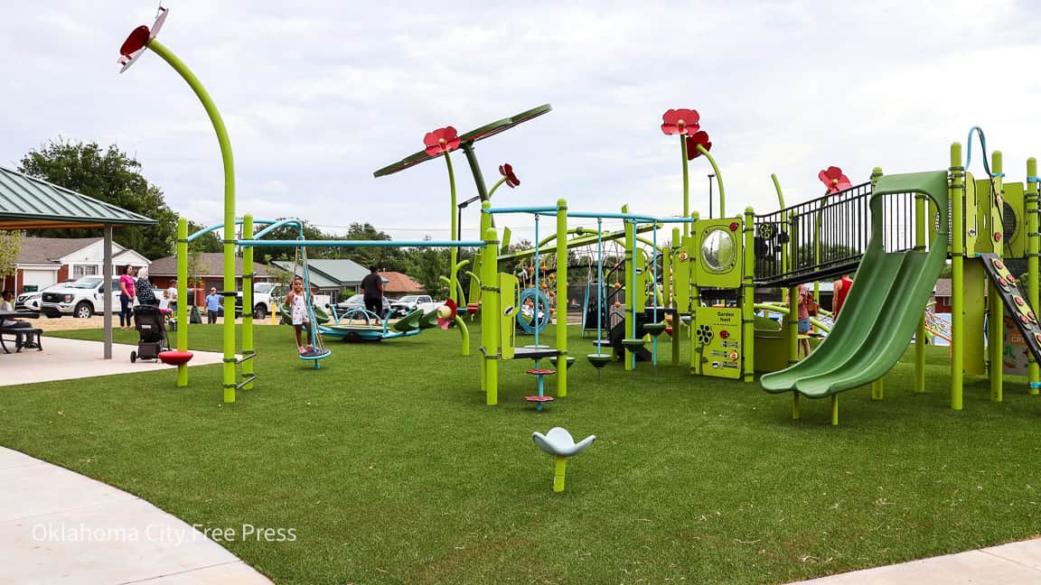 New, colorful Dewey Park opens in Capitol View neighborhood