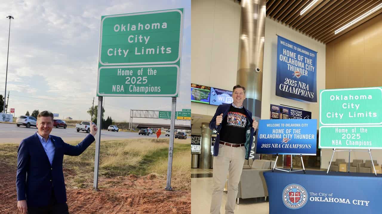 PRESS RELEASE: Mayor Holt celebrates Thunder Day with NBA Championship ...